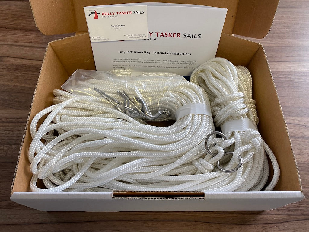 Lazy Jack Boom Bag – Rolly Tasker Sails Australia and New Zealand