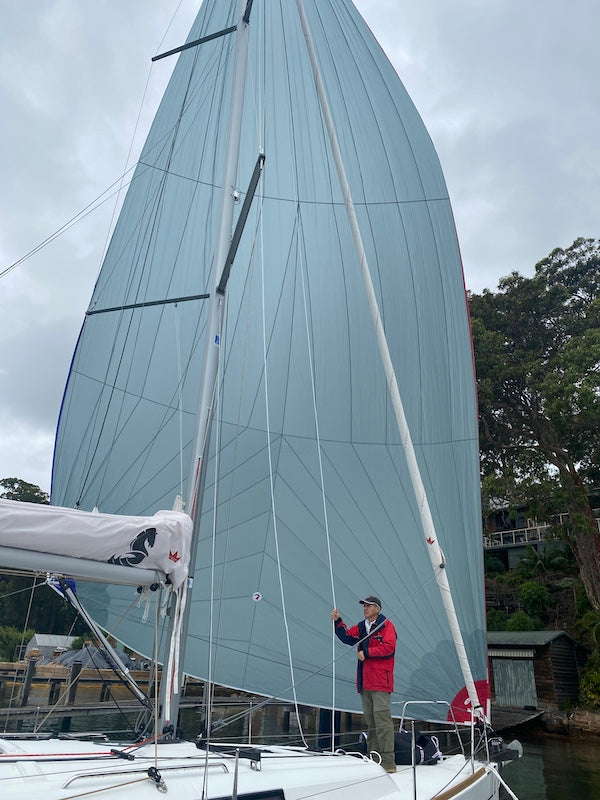 Spinnaker Sock – Rolly Tasker Sails Australia and New Zealand