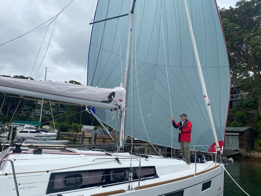 Spinnaker Sock – Rolly Tasker Sails Australia and New Zealand